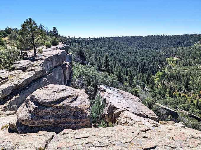 Stand at the canyon's edge and feel wonderfully insignificant against millions of years of geological artistry.