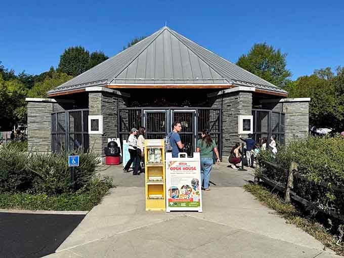 The carousel building stands ready to deliver smiles, proving that some magic never goes out of style or fashion.