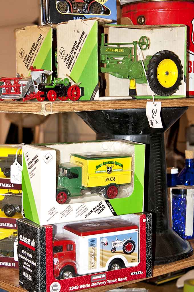 Miniature masterpieces of American automotive history that let you own classic John Deere tractors and delivery trucks without the maintenance headaches.