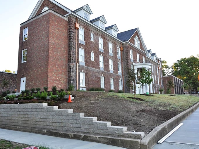 Historic buildings like this yellow beauty remind you that Crawfordsville has been interesting for a very long time.