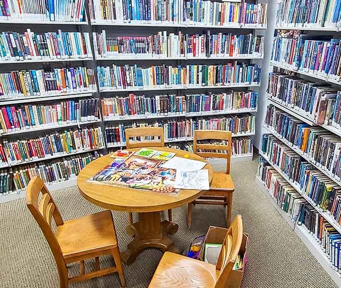 The library's reading nook invites you to travel the world without luggage fees—retirement's secret superpower is unlimited time for unlimited stories.