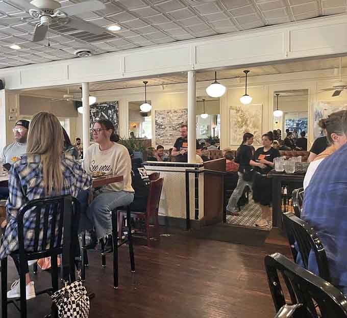 When the restaurant fills with happy diners, there's an energy that makes even waiting for a table feel like part of the experience.