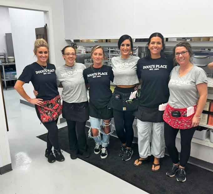 The friendly faces behind the scenes who make sure your plate arrives loaded and your tea stays filled.