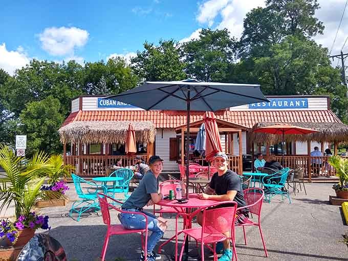 Real diners enjoying real food in a space that feels genuinely welcoming, not staged for social media perfection.