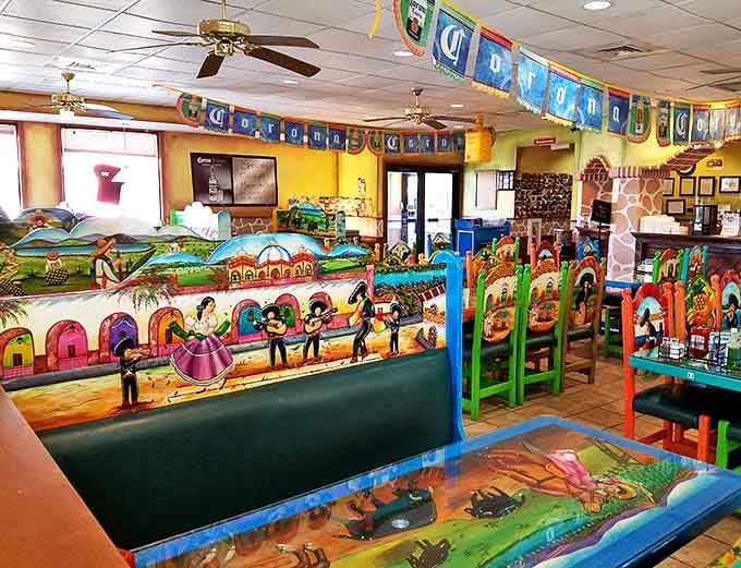Colorful murals and cozy booths promise meals that won't require you to remortgage your house afterward.