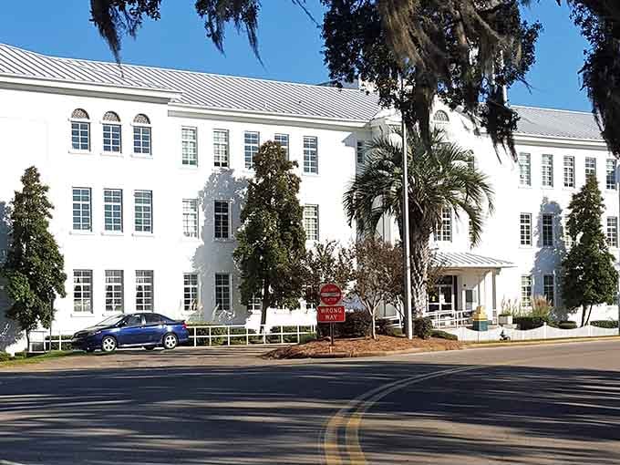 Florida State Hospital's stately architecture has anchored this community for generations, providing stability and employment throughout the decades.