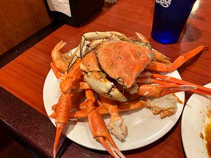 When they bring out whole crabs at a buffet, it's basically Christmas morning for seafood lovers everywhere.
