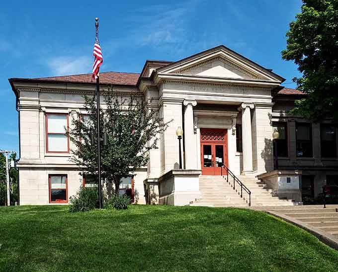 Classical architecture elevates even library visits into something special, making overdue book fines almost seem worth it.