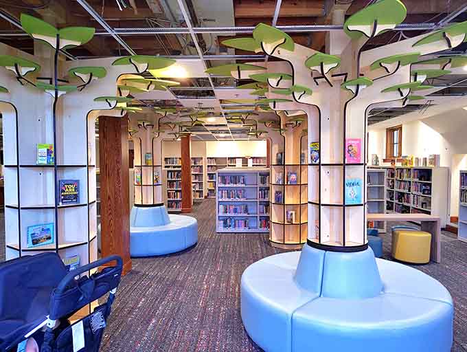 Library design this creative proves reading spaces can inspire wonder before you've even cracked open a single book.