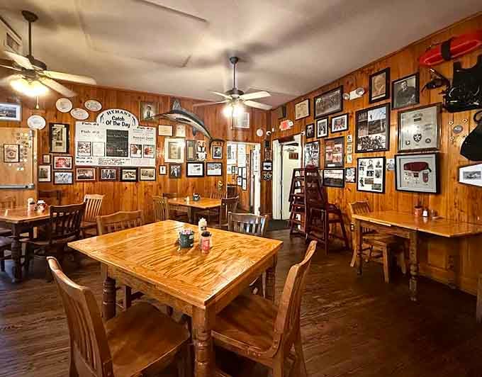 More cozy dining space where countless seafood memories have been made over the years by happy diners.