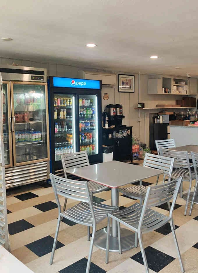 More seating means you can actually sit down and savor your selections instead of inhaling them in the parking lot.