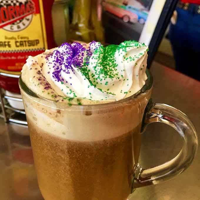 That whipped cream mountain isn't compensating for anything &ndash; the coffee underneath is equally magnificent.