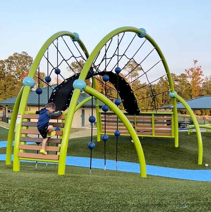 Climbing structures that challenge young adventurers while keeping safety front and center &ndash; the best of both worlds.