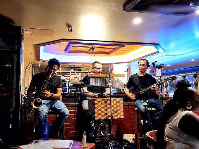 Live music adds another layer to the sensory experience, with local musicians creating the soundtrack to your memorable meal.