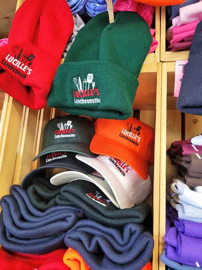 When the food's this good, you'll want the hat to prove you were here and survived.