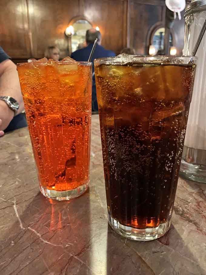 These colorful fountain sodas sparkle with the kind of fizzy promise that makes you feel like a kid again.