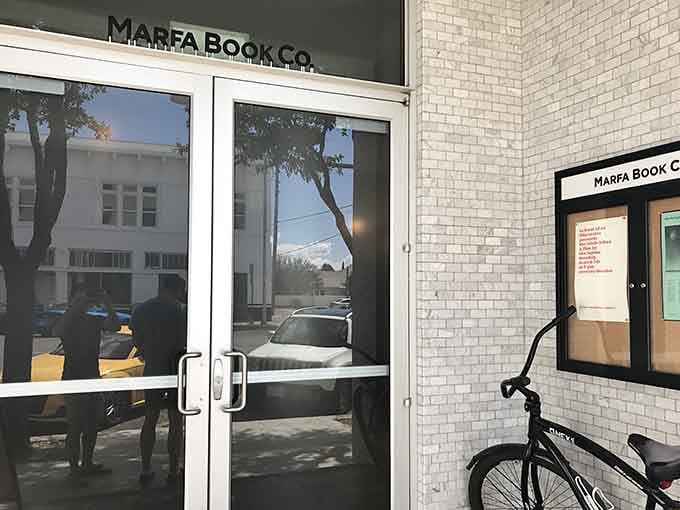 An independent bookstore thriving in a town of 2,000 people? That's the Marfa magic right there, folks.