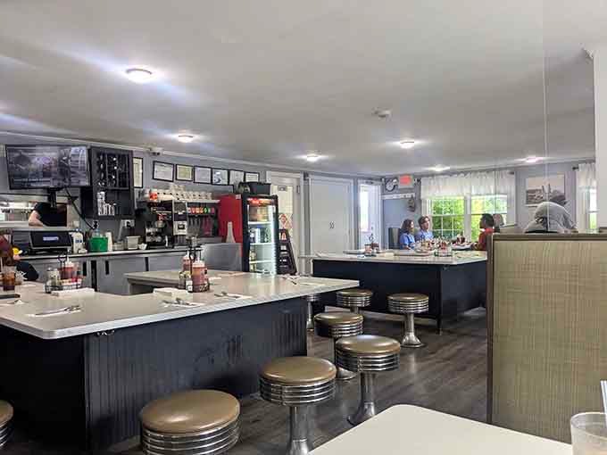 Multiple counter stations mean this place is ready to handle the breakfast rush without breaking a sweat or your patience.