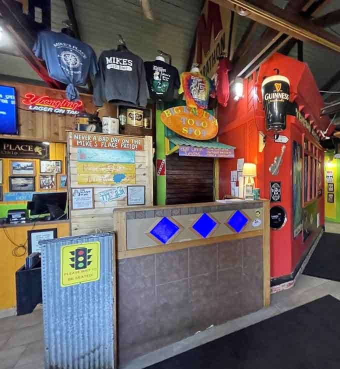 The host station welcomes you with colorful personality, setting the tone for what's to come.