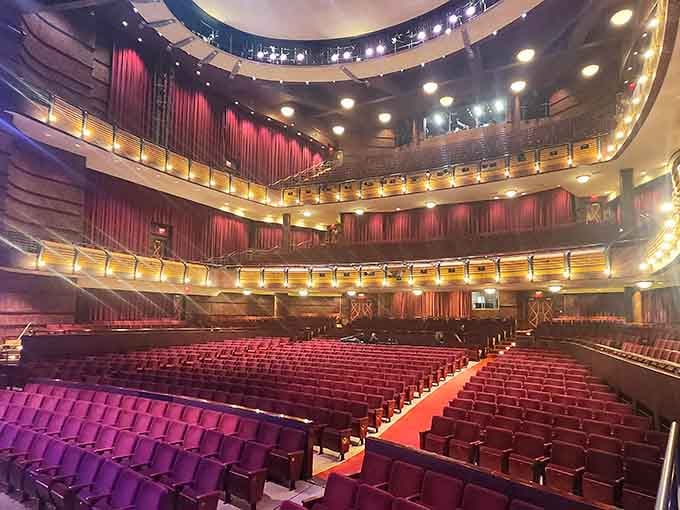 The Carson Center's stunning interior rivals Broadway theaters but without requiring you to refinance your home for tickets.