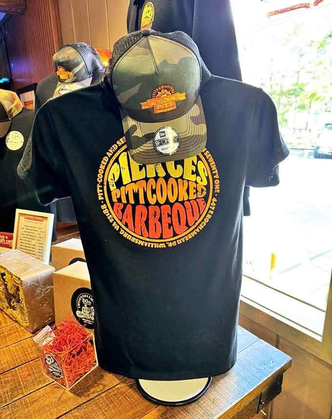 Merchandise that lets you broadcast your excellent taste in barbecue long after you've finished your last bite of pulled pork.