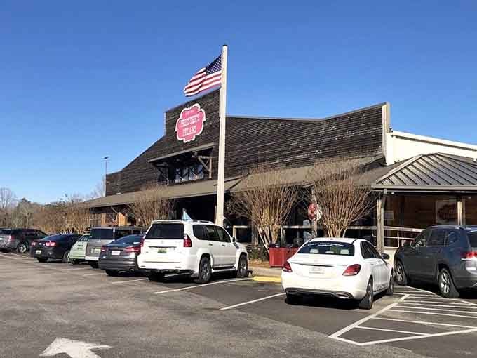 A packed parking lot on a random Tuesday tells you everything you need to know.