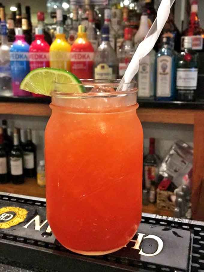 This isn't just a cocktail&mdash;it's summer in a mason jar, complete with a lime wedge hat and a paper straw scepter.