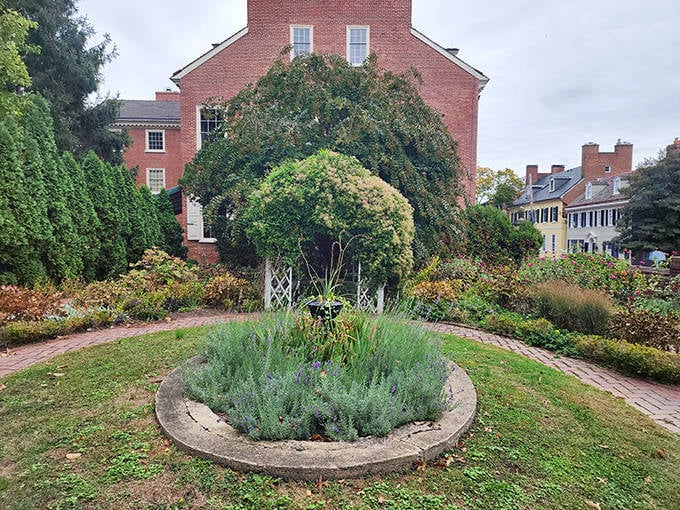 The Read House Gardens offer a meticulously maintained glimpse into historical landscaping. Even the herbs are arranged with 18th-century precision.