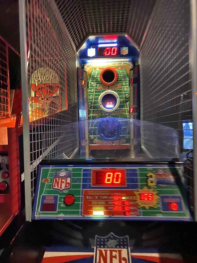 This football game lets you throw digital passes without the risk of throwing out your actual back.