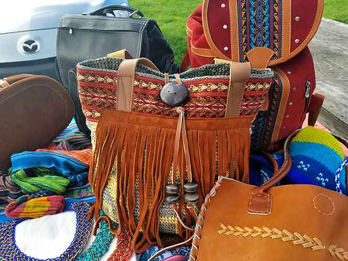 Handcrafted bags with more personality than most people you'll meet at the grocery store, and infinitely more useful too.