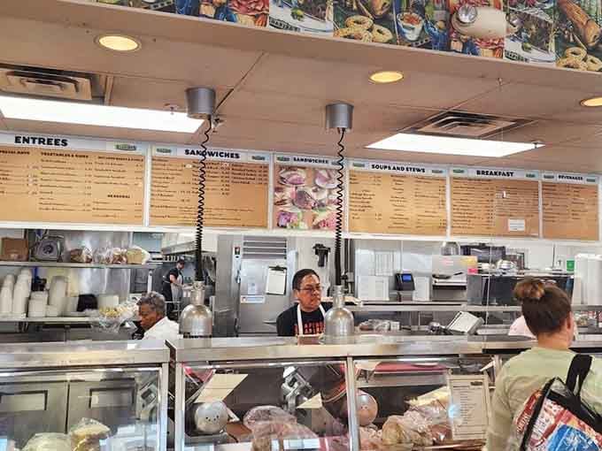 Behind that counter, skilled hands turn premium ingredients into the stuff of legend, one order at a time.