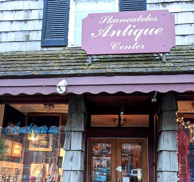 The Skaneateles Antique Center—where one person's "that old thing?" becomes another person's "conversation piece" for the living room.