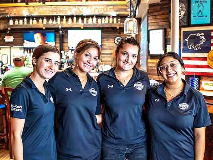 The friendly staff brings expertise and enthusiasm to every table &ndash; these are people who understand the gravity of proper barbecue service.
