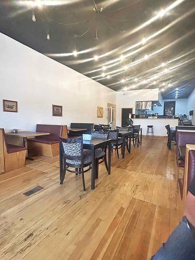 Local eateries feature exposed ceilings and honest food, where your dollar stretches further than expected.