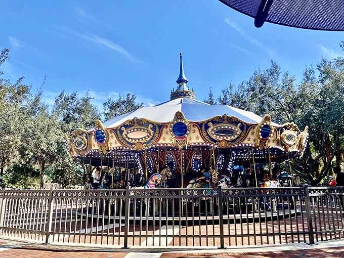 This carousel isn't some sad carnival leftover&mdash;it's a beautifully maintained classic that still enchants kids and nostalgic adults alike.