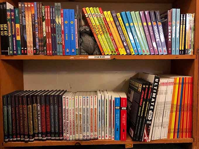 Star Wars books for fans who need their galaxy far, far away fix in printed form with wine nearby.