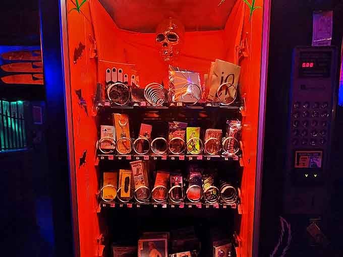 Collectible mugs and merchandise let you take a piece of this perpetual Halloween celebration back to your own home.