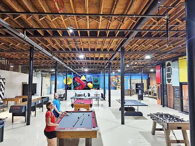 The Factory Adventure proves pool isn't just for retirees in Florida&mdash;it's for everyone looking for indoor fun when Tennessee weather gets temperamental.