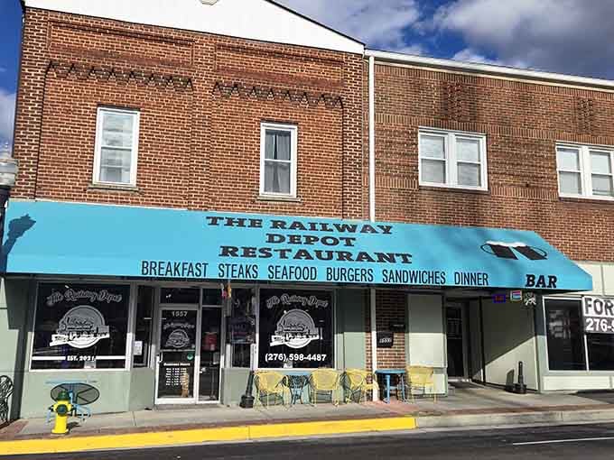 The Railway Depot Restaurant serves up meals where trains once brought commerce and connection to town.