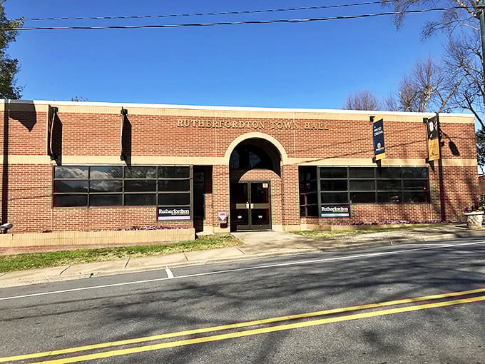 Rutherfordton Town Hall keeps its architectural ego in check&mdash;practical, accessible, and refreshingly free of bureaucratic grandeur.