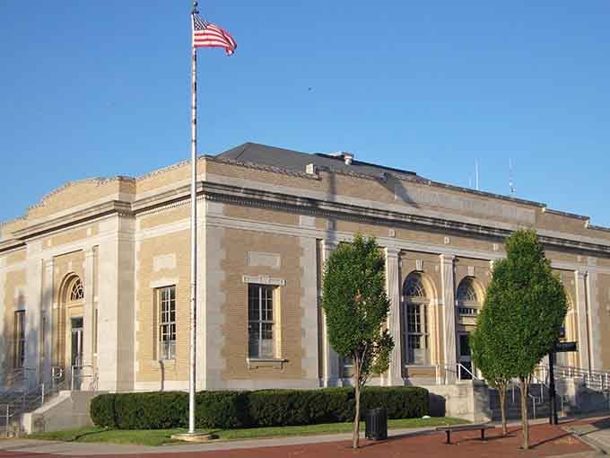 This historic post office building reminds us when mail was an event and architecture was built to inspire civic pride.
