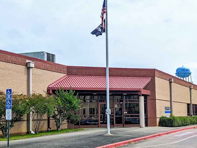 Not just a place to mail packages&mdash;it's where the community converges for daily rituals of hellos and how-are-yous beneath that reassuring blue water tower.