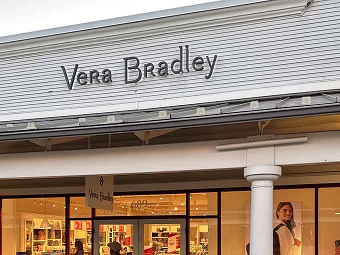 Vera Bradley brings colorful patterns and practical bags to those who believe accessories should spark joy, not bankruptcy.