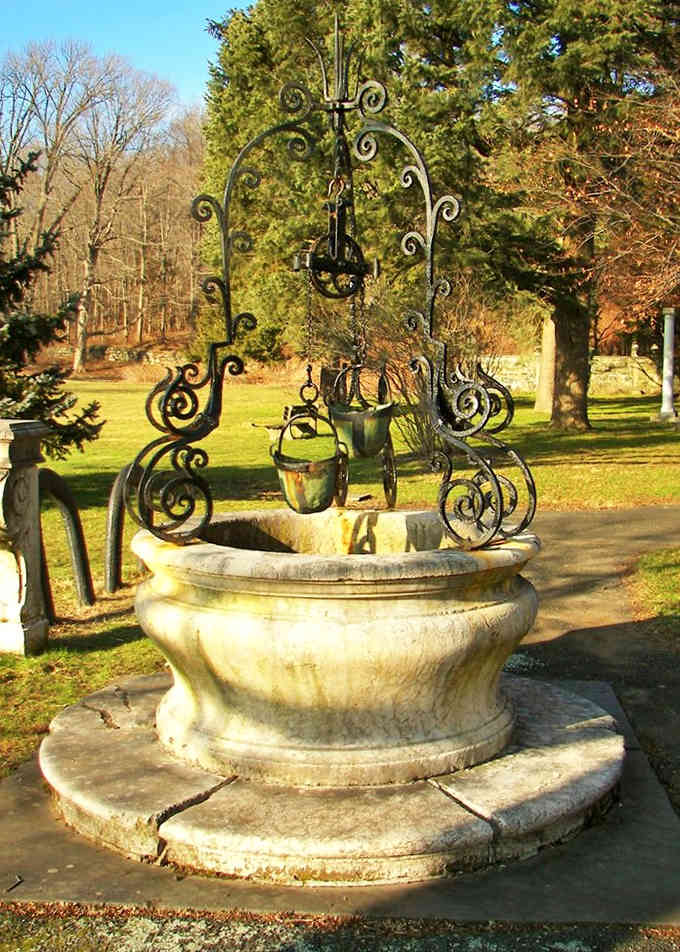 An ornate well that looks straight out of a fairy tale. Toss a coin, make a wish, but remember&mdash;the park rangers aren't responsible for magical outcomes.