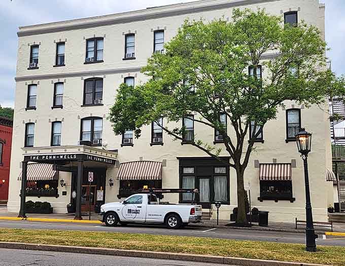 The Penn Wells Hotel has been welcoming travelers back when "checking in" didn't involve a smartphone or app.