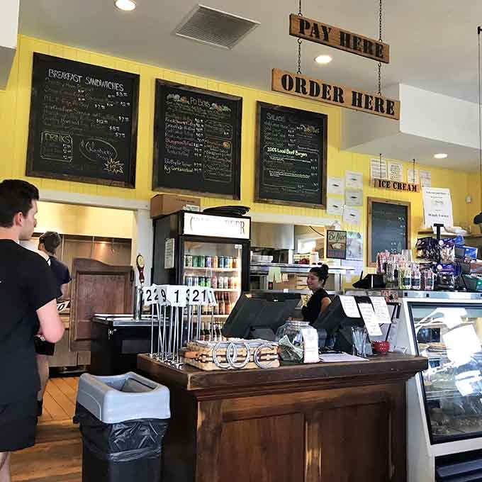 Order at the counter, then settle in for a meal that'll make you forget whatever stress brought you here.