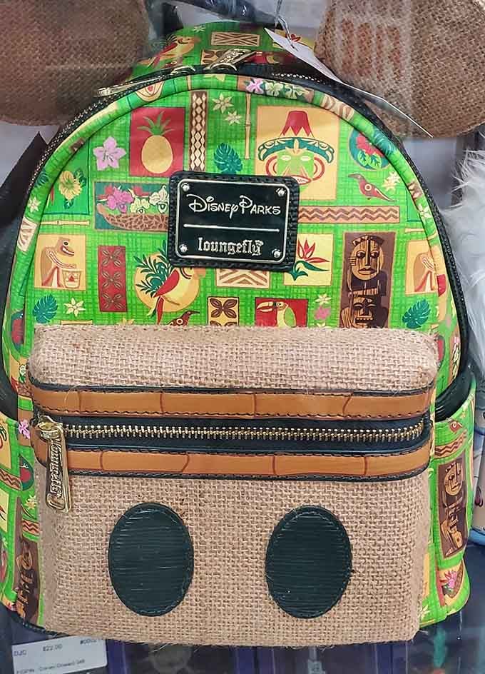 A Disney Parks mini backpack that's equal parts adorable and functional for your next theme park expedition.