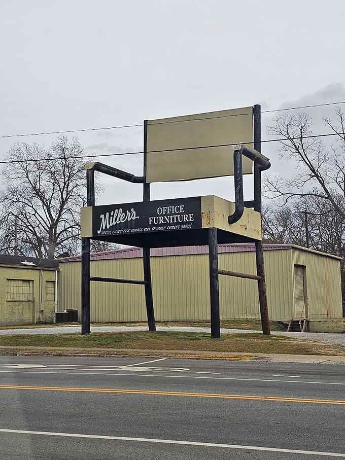 This isn't just big; it's "visible from several blocks away and definitely worth the detour" big.