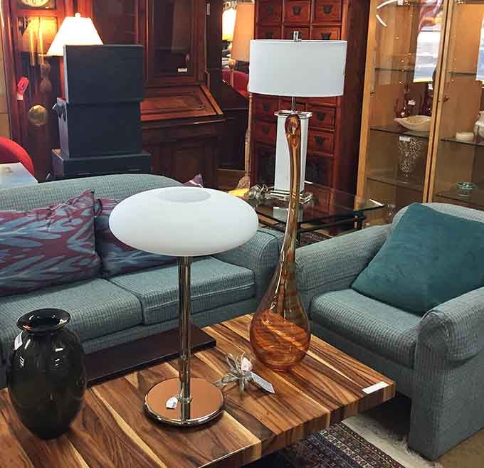 Not just any lamp – a conversation piece that will have guests asking, "Where did you find that?" for years to come.