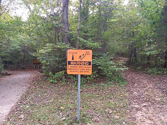 Even paradise needs ground rules&mdash;this warning sign reminds adventurers that Mother Nature deserves both our enjoyment and respect.